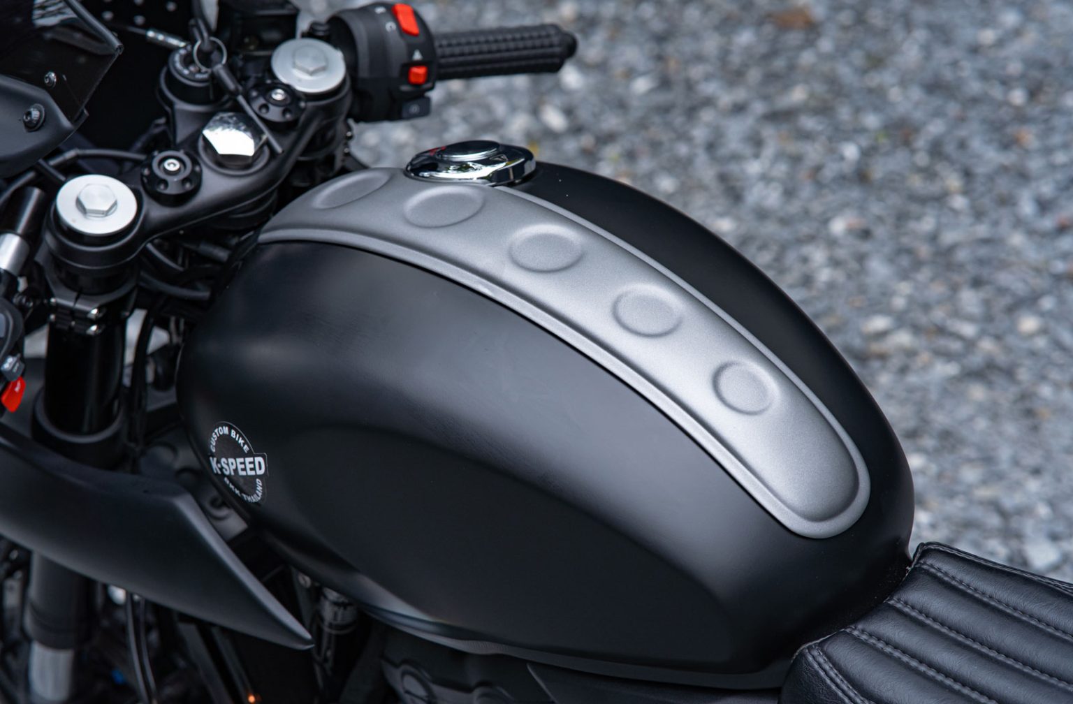 Back in Black: K-Speed Triumph Speed 400 cafe racer - Return of the ...