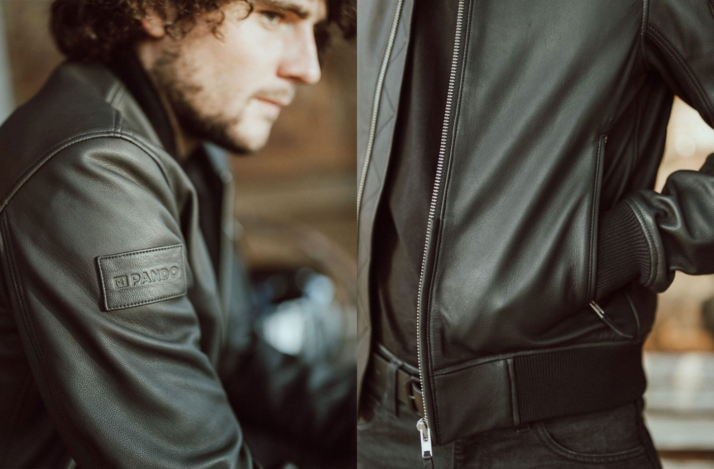 Riding Gear: Pando Moto Falcon Leather Aviator Jacket - Return of the ...